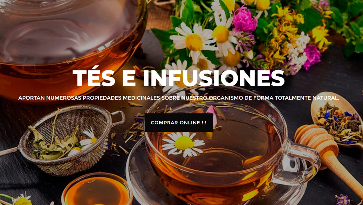 Tienda online tés e infusiones, especias y condimentos, frutos secos